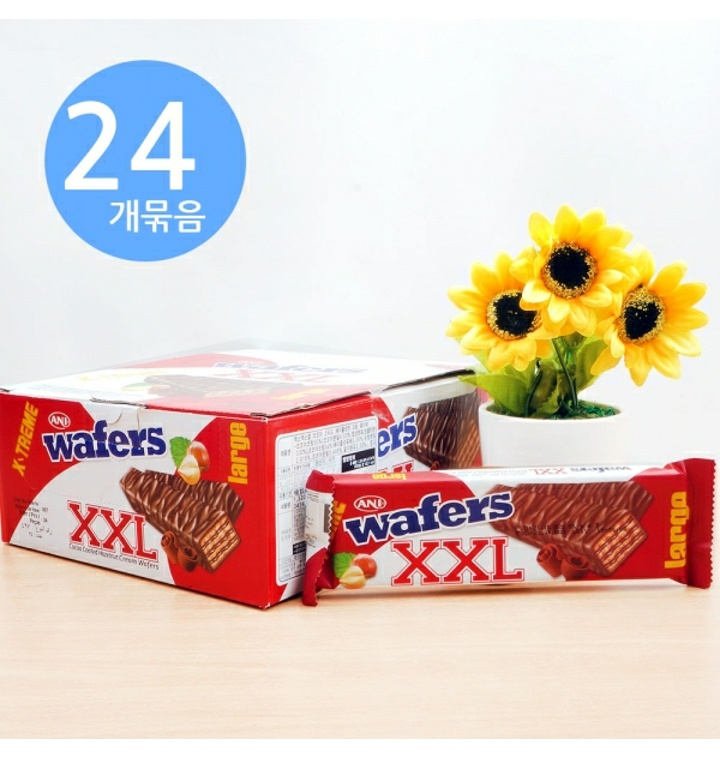 Ani Xxl 엑스엑스엘 초콜릿 웨이퍼 50g X24개 티몬