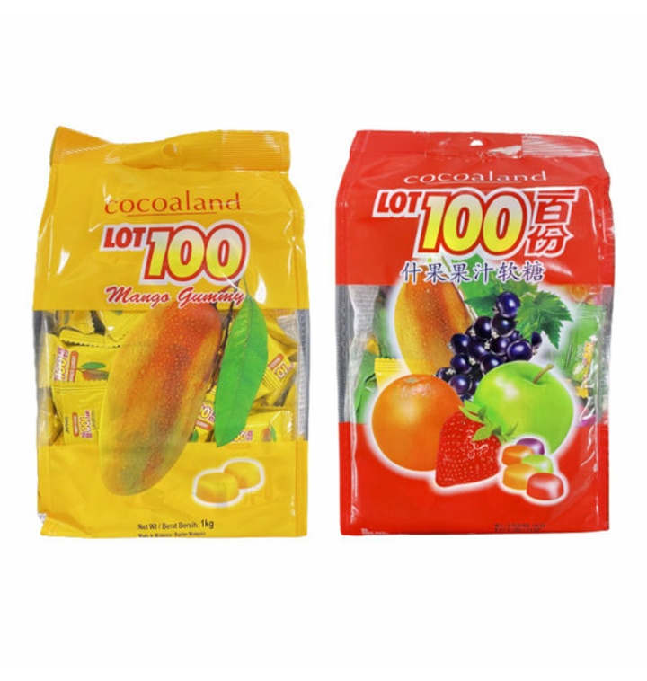사무실간식 코코아랜드 망고젤리 1kg 종합젤리 1kg Set 티몬