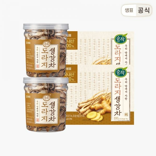 순작 도라지생강차 티백 원물 2개 골라담기 티몬