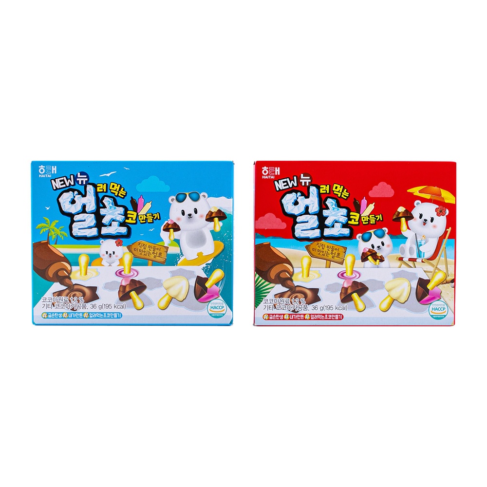 해태 얼초 얼려먹는 초코 만들기 36g 8개입 과자 간식 비스켓 쿠키 비스킷 티몬