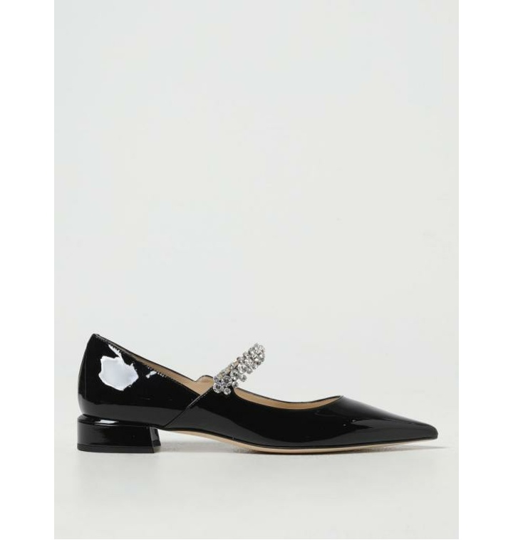 해외배송 24SS 지미추 플랫 슈즈 BINGPUMPFLATPAT BLACK Black 티몬