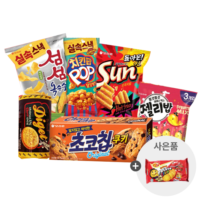 오리온 인기과자 기획전 인기과자 9 종 모음 티몬