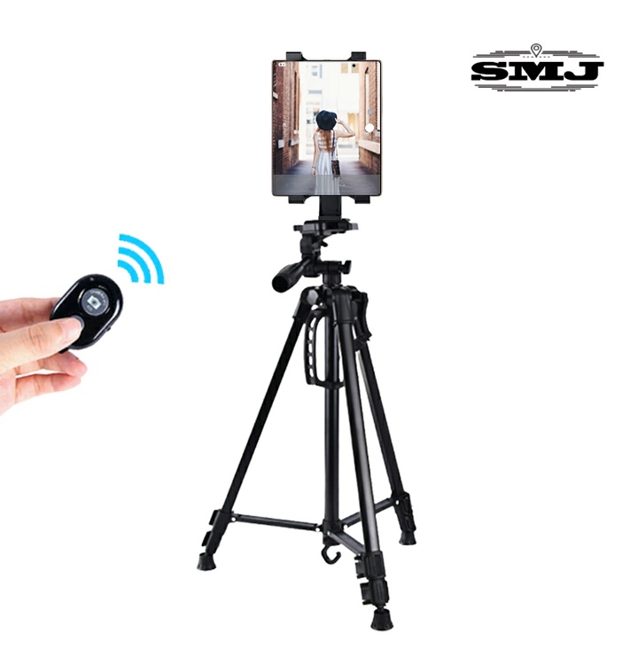 Smj Z폴드2 3 4 거치대 Bt 7300삼각대 블루투스 셀카 리모컨세트 티몬