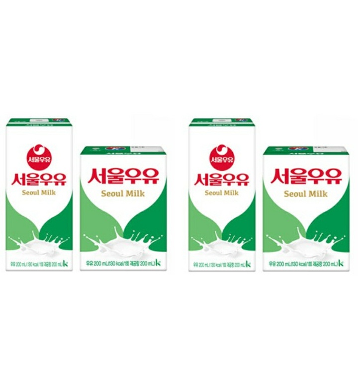 서울우유 멸균 우유 200ml X 96팩 티몬