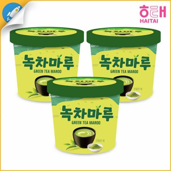 해태제과 해태 녹차마루 3개 홈컵파인트아이스크림 리뷰 오늘 가격 티몬