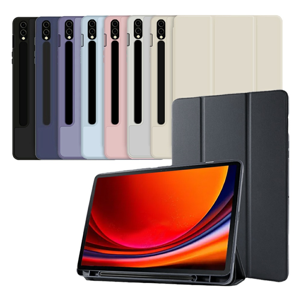 갤럭시탭s9 Fe S8 S7 S펜수납 북커버 케이스 Sm X700 X706n X710n X716n 삼성 갤탭 티몬