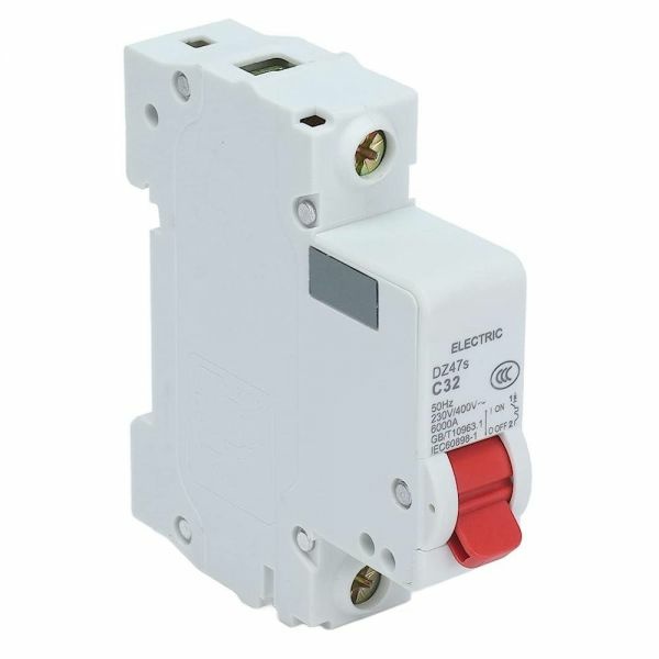 Alvinlite Dc 미니어처 회로 차단기 1극 32암페어 230v 400v Dz47s 아이솔레이터 태양열 티몬