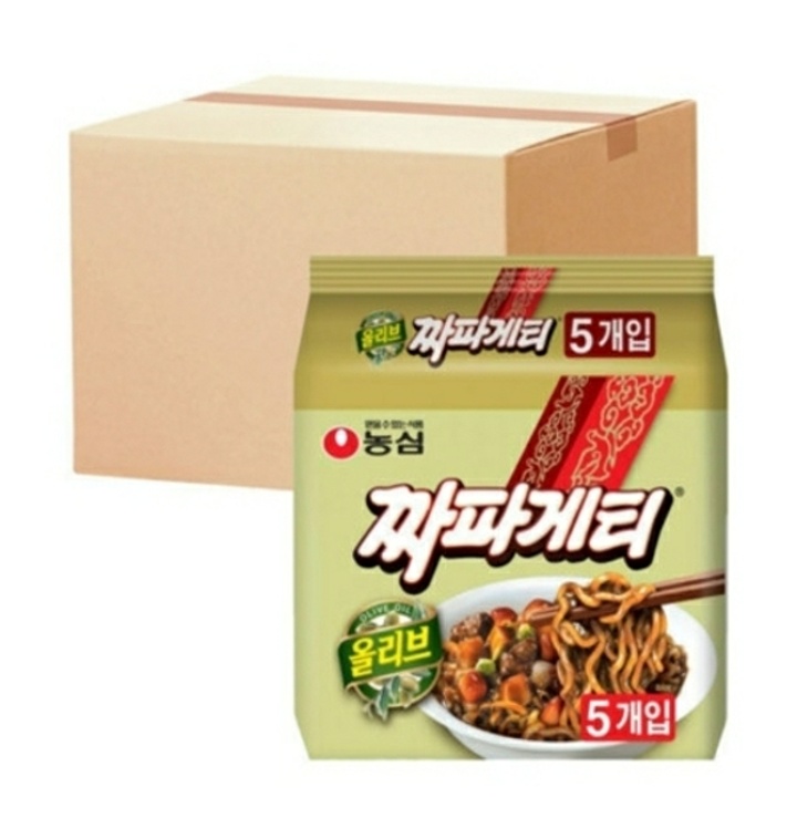 농심 올리브 짜파게티 5입x8개 40개 티몬
