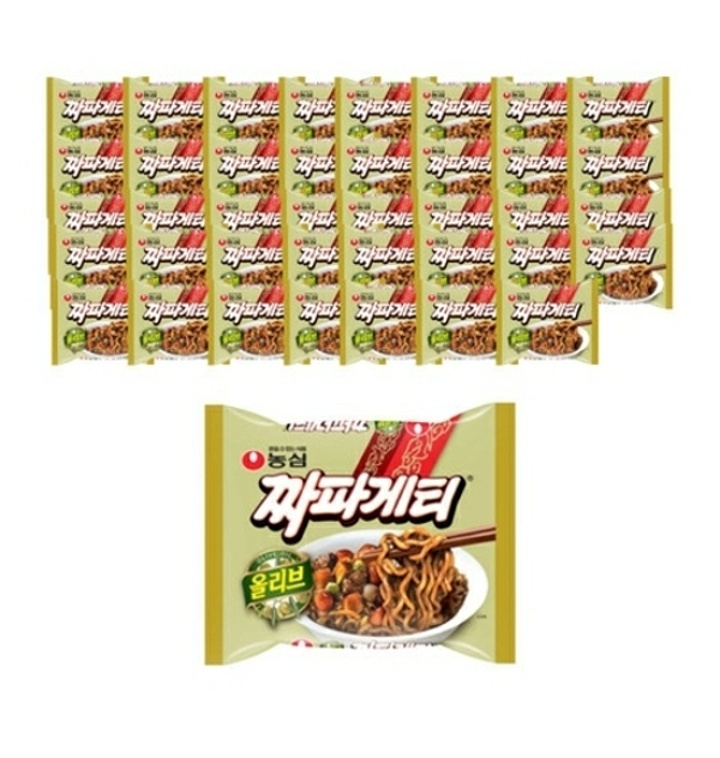 농심 올리브 짜파게티 140g X 40개 티몬
