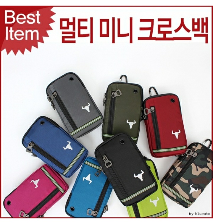 미니 Jy833 크로스백 핸드폰가방 등산 보조가방 암밴드 힙색 파우치 레져 티몬