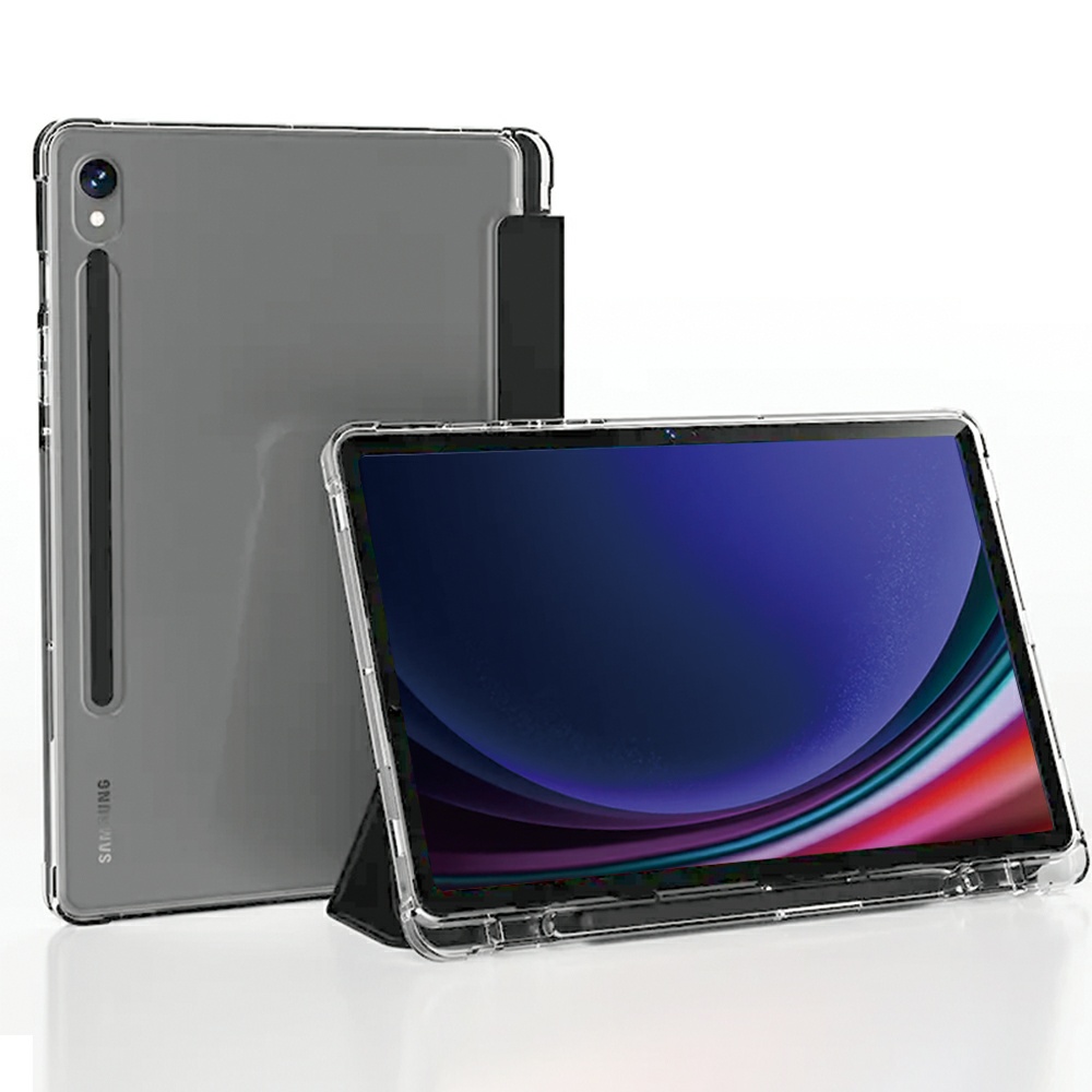 갤럭시탭s9 Fe S펜수납 클리어 북커버 케이스 Sm X510 X510n X516 X516n 삼성 갤탭 티몬