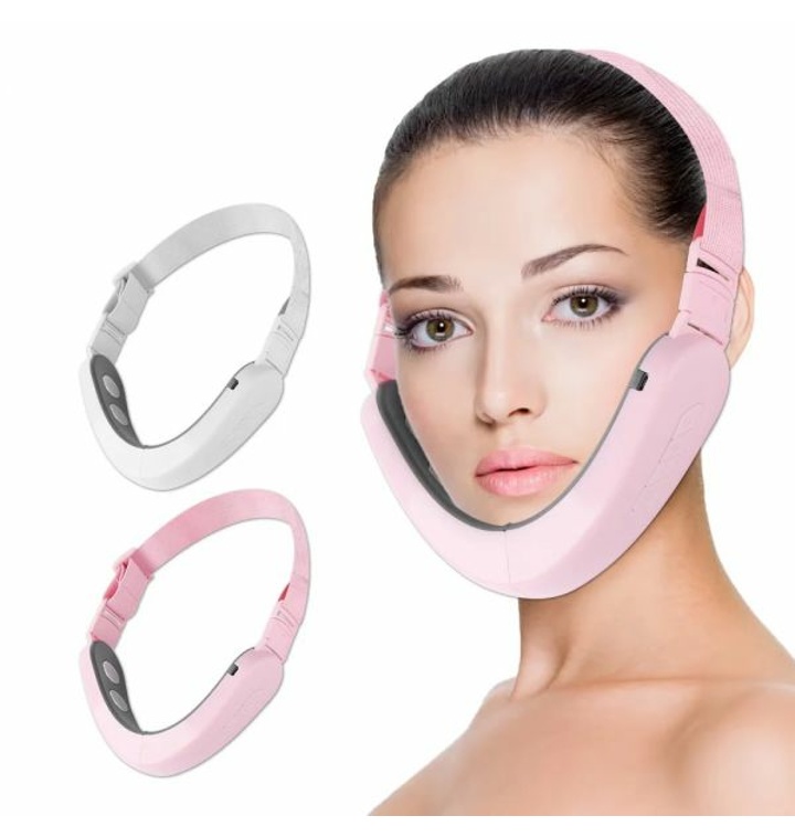 고주파리프팅 가정용 얼굴 리프팅밴드 마사지기구 Ems 원격 이중 턱 제거 리프팅 장치 탄력 Led 광자 완화 티몬