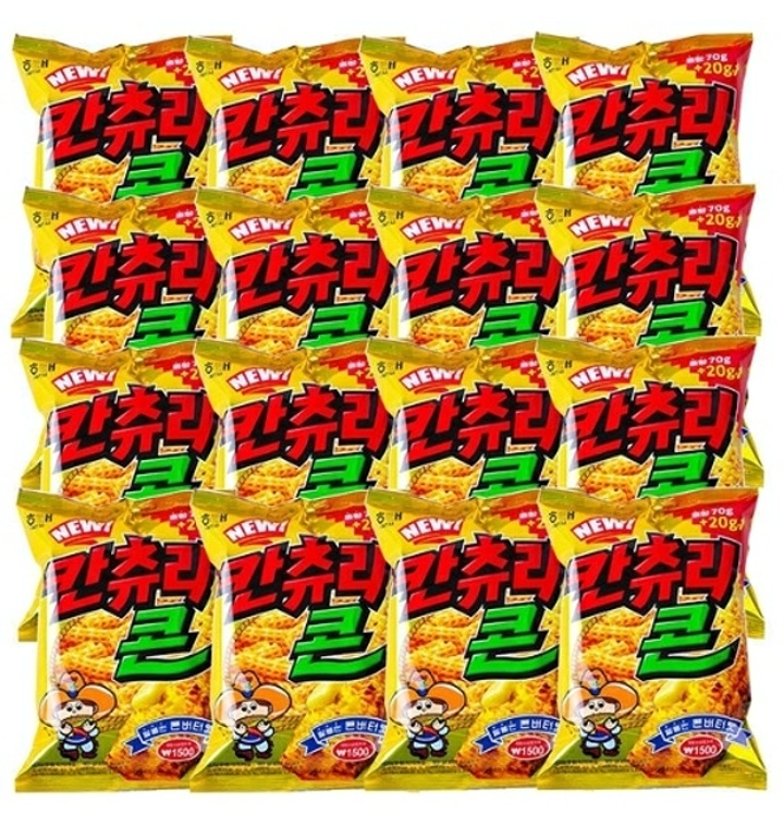 해태제과 칸츄리콘 90g X 16개 티몬