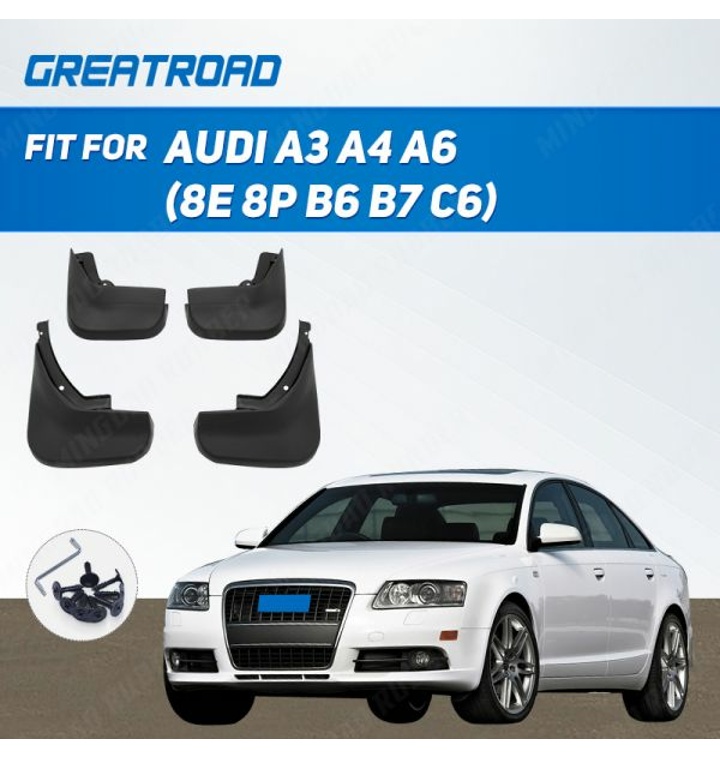 자동차 머드 플랩 머드플랩 스플래시 가드 아우디 A3 A4 A6 8e 8p B6 B7 C6 용 머드가 티몬