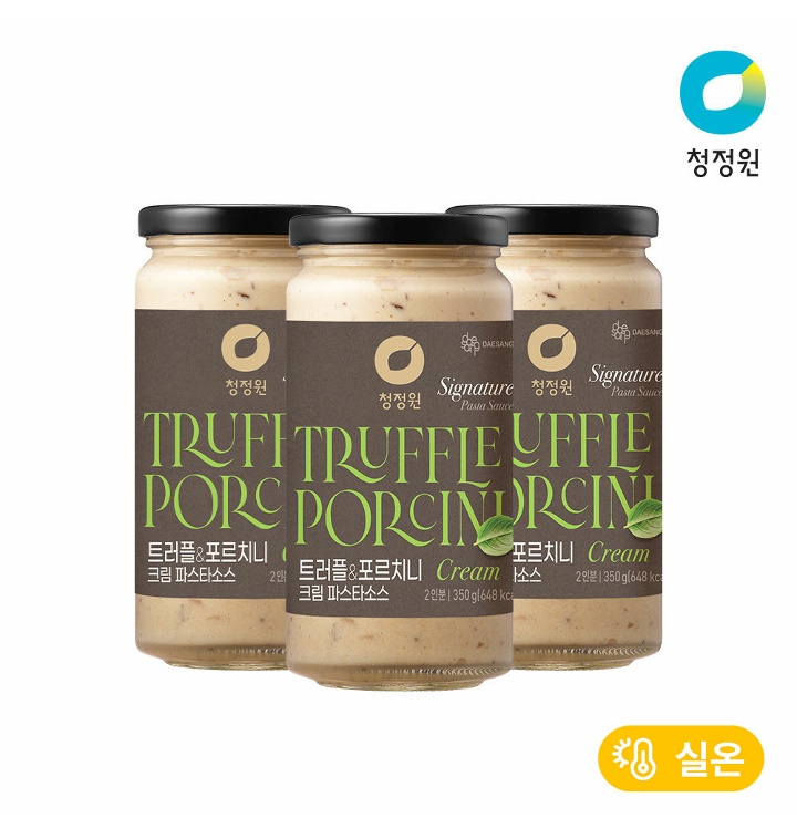 [청정원] 트러플and포르치니 크림파스타소스 350g X 3개 티몬