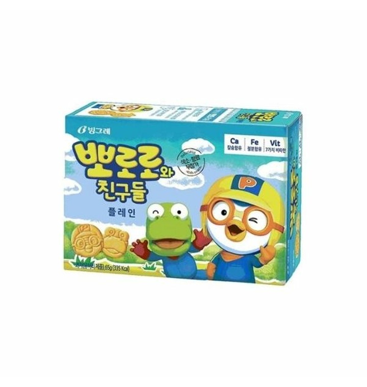 빙그레 뽀로로와친구들 플레인 65g 티몬